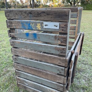 Antique Factory Cart, Textile Cart, Wood Rack, Rolling Cart, Industrial ...