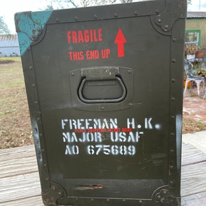 Military Multi Drawer Trunk, Military Field Box, Military Trunk ...