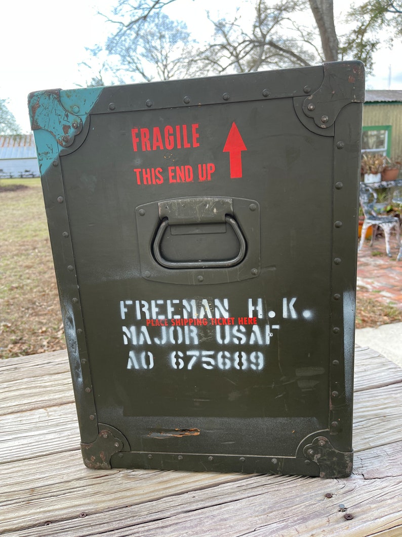 Military Multi Drawer Trunk Military Field Box Military - Etsy