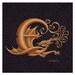 Dragon Letter "e" Art Print, an Ornate Fantasy Monogram From the ...