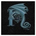Dragon Letter "h" Art Print, an Ornate Fantasy Monogram From the ...