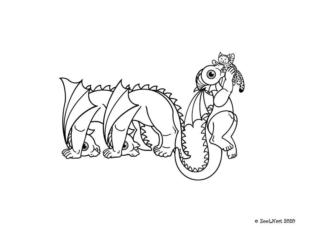 Custom Two Letter Color Me! Dragon Baby Name or Monogram - Etsy