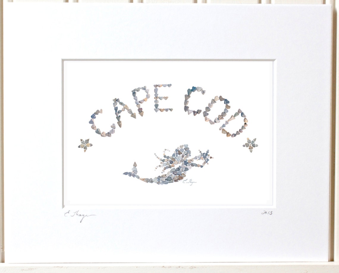 Cape Cod Mermaid Print Cape Cod Wall Art Cape Cod Gifts | Etsy