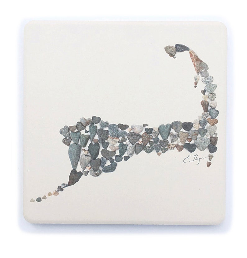 Cape Cod Map Coasters, Cape Cod Coaster Set, Cape Cod Art Gifts, Cape ...