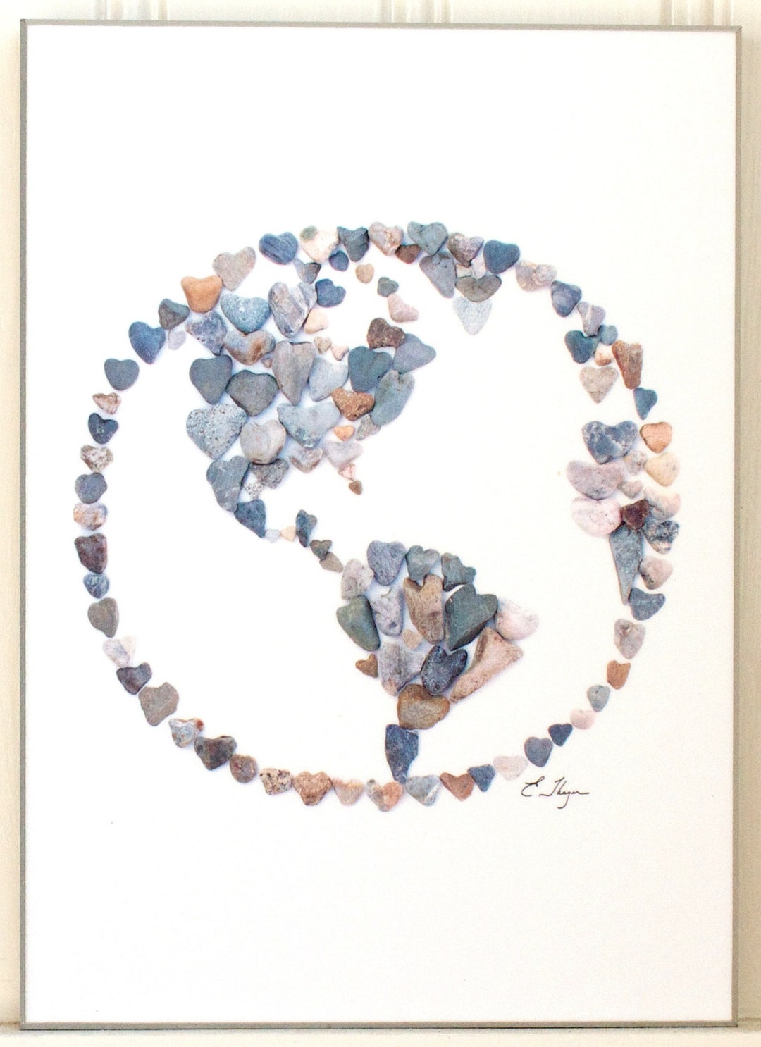 Globe Art, Map Art, Love Our Earth, Earth Day Art, Kids Room Decor ...