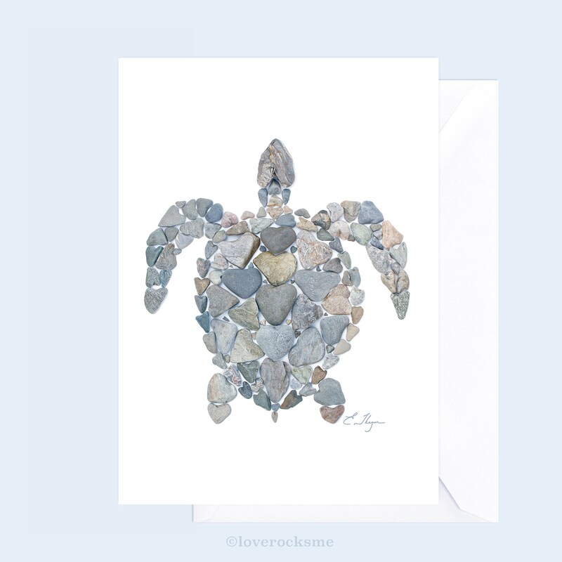 Turtle Love Card - Etsy