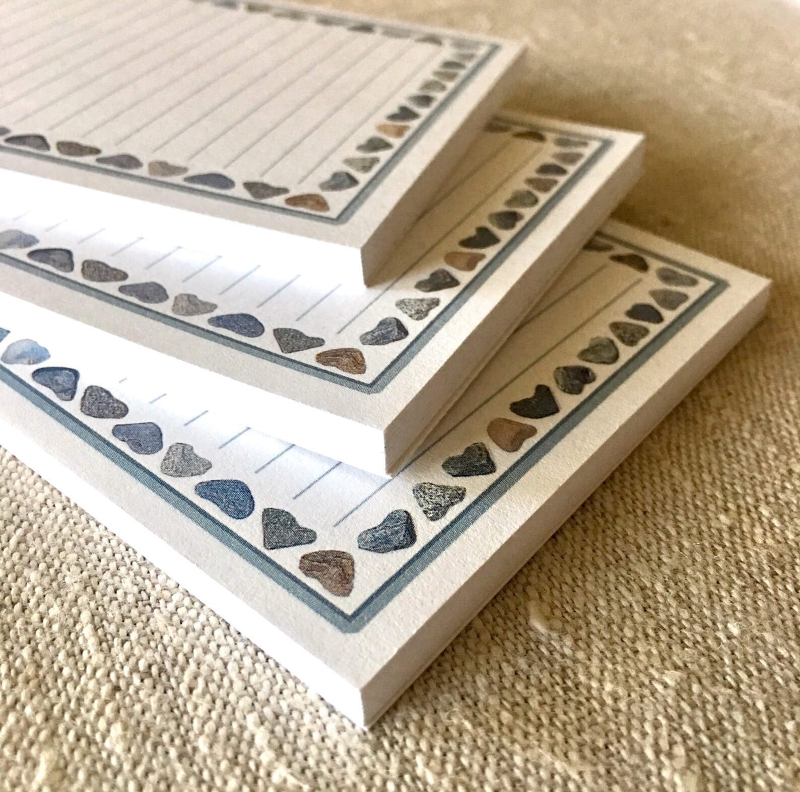 Heart of Hearts Notepad Heart Memo Pad Love Writing Pad | Etsy