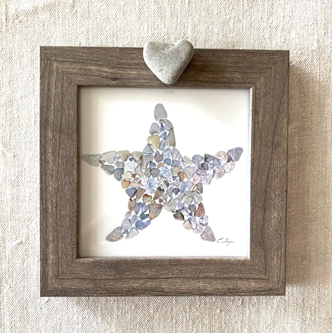 Framed Starfish Print, Starfish Art, Starfish Gifts, Starfish Decor ...