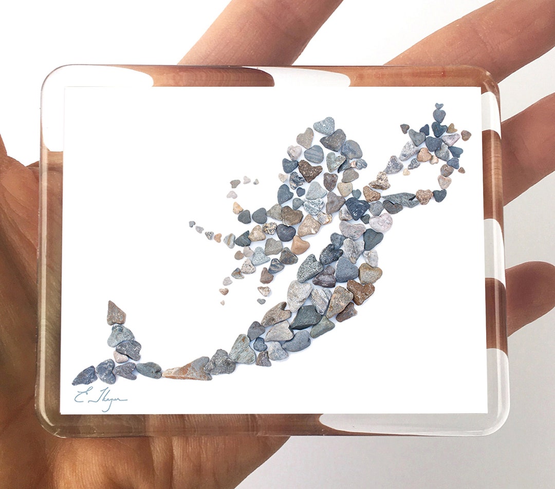 Mermaid Magnet, Mermaid Party Favor, Beach Magnet, Coastal Magnet ...