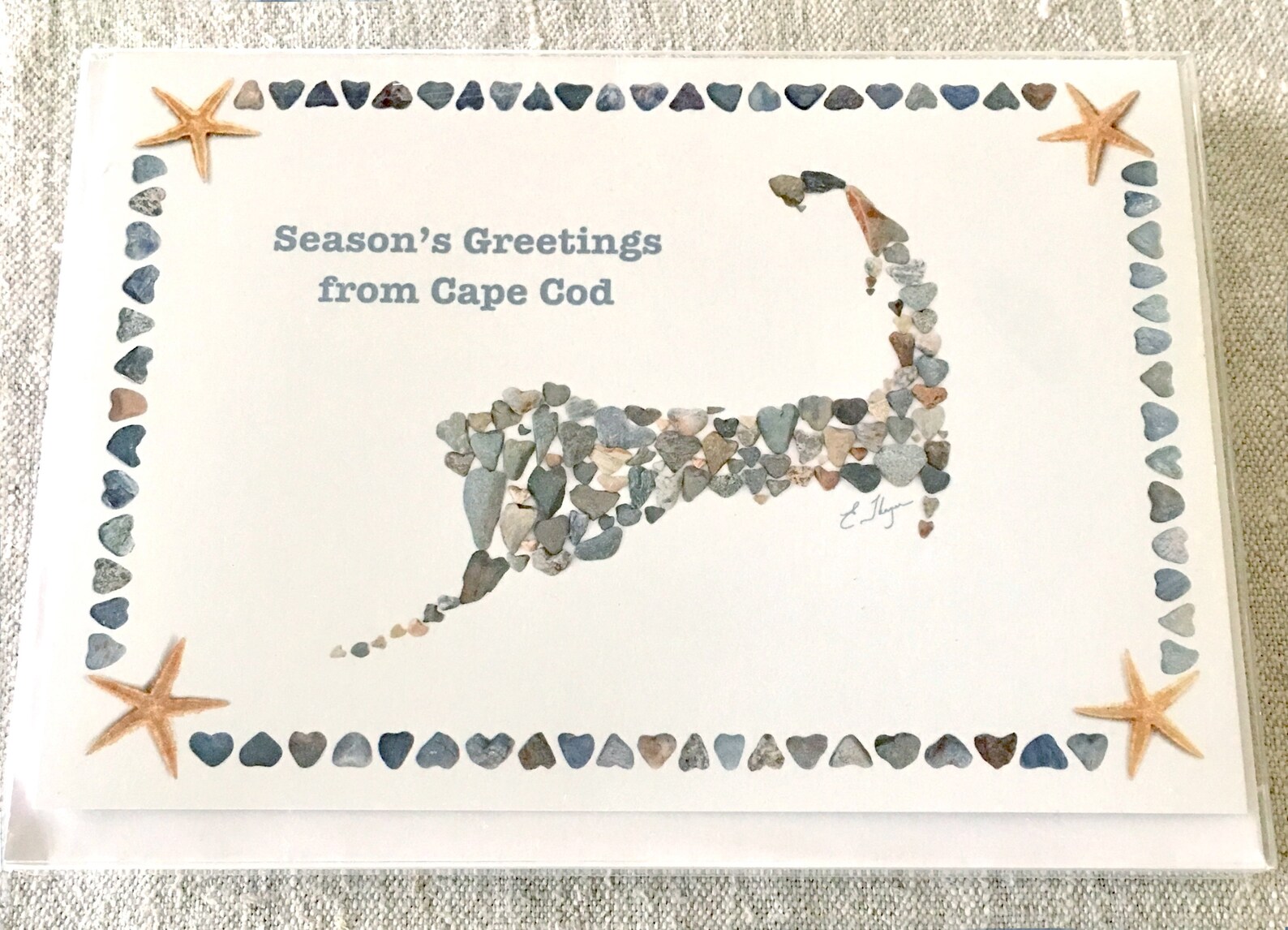 Cape Cod Holiday card Cape Cod Christmas card Cape Cod | Etsy
