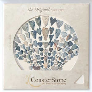 Starfish Coasters, Scallop Shell Coasters, Beach Coaster Set, Coastal ...