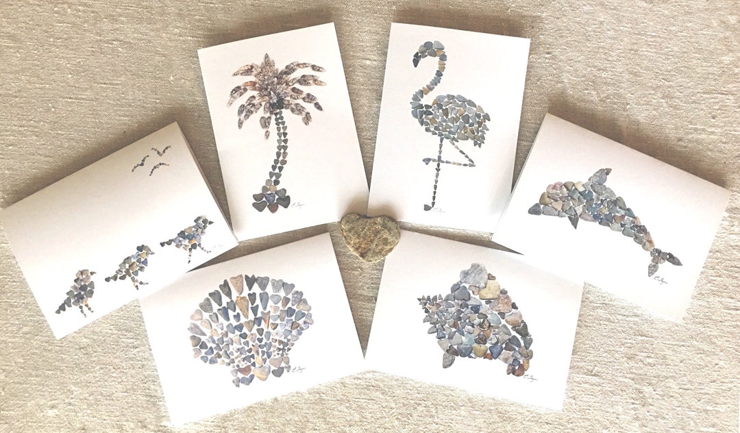 Florida Cards, Tropical Themed Card Set, Florida Wildlife Cards ...