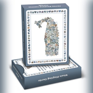 Whale Playing Cards, Whale Card Deck, Nautical Playing Cards, Coastal ...