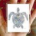 Turtle Magnet, Sea Turtle Art, Turtle Lover Gifts, Tortoise Magnet ...