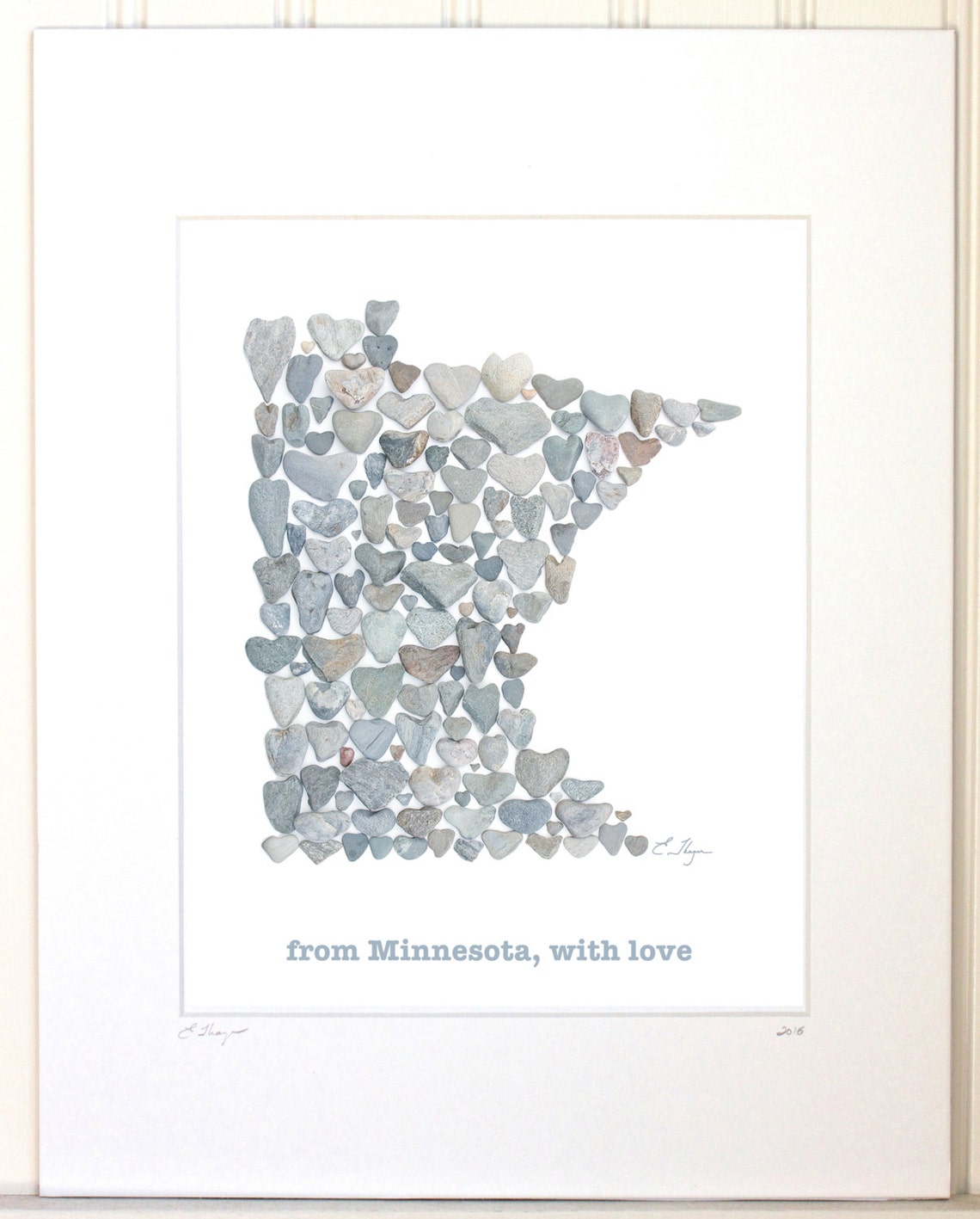 Minnesota Print Minnesota State Map Minnesota Wall Art | Etsy