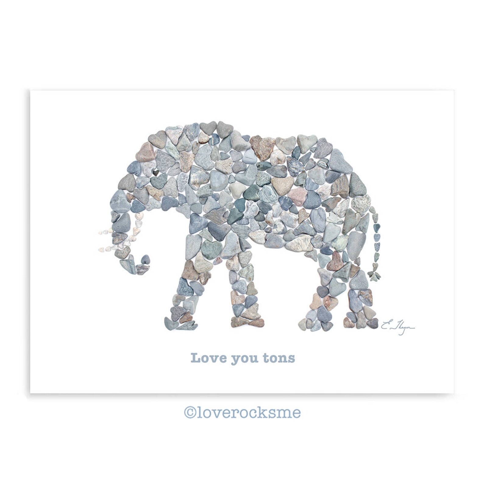 Elephant Card Elephant Greeting Children's Birthday - Etsy