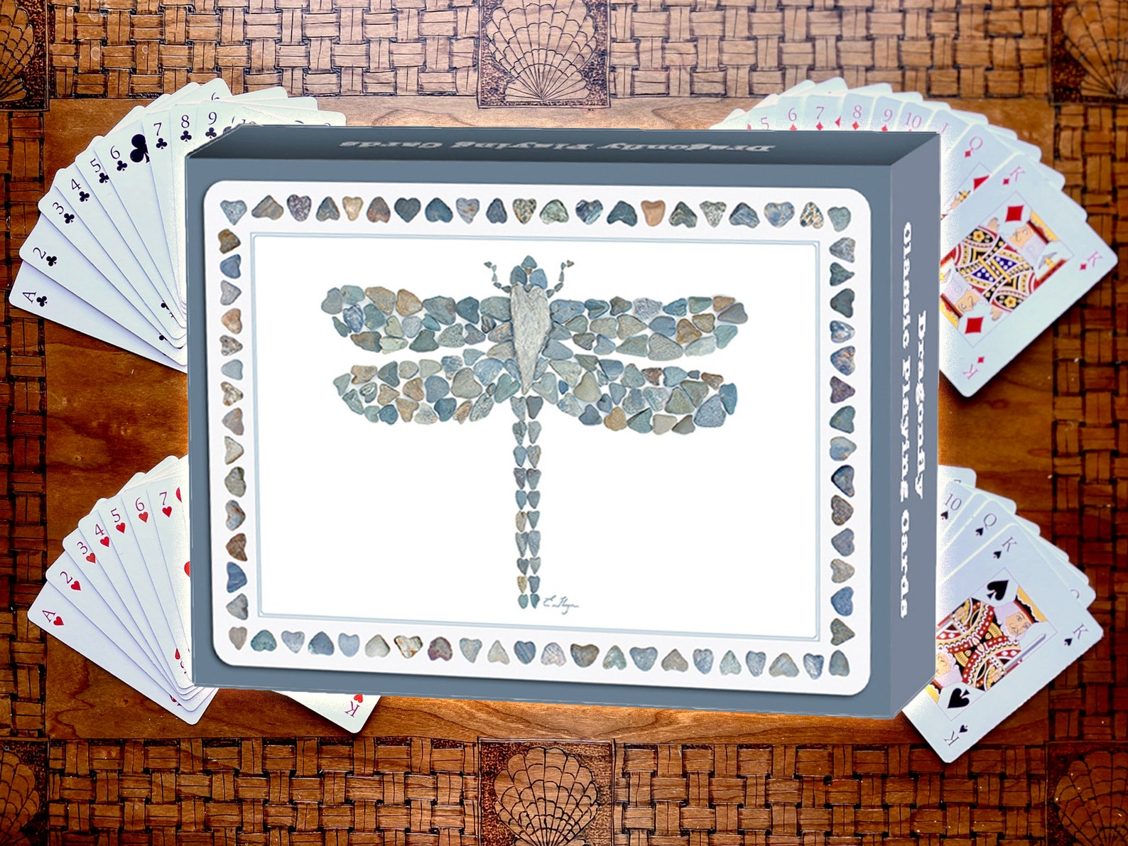 Dragonfly Playing Cards Dragonfly Card Deck Dragonfly Art - Etsy
