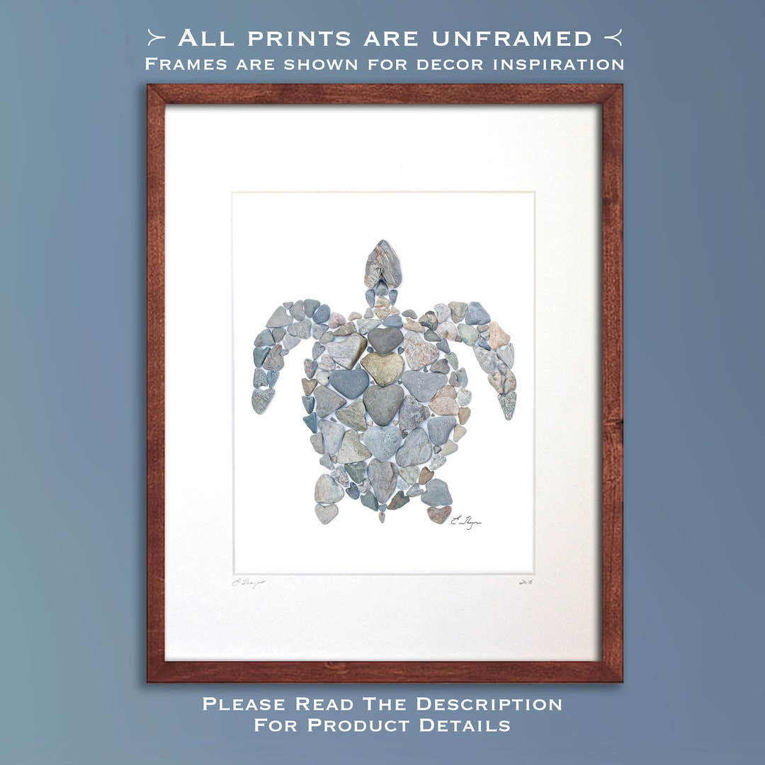 Sea Turtle Art Print, Sea Turtle Decor, Turtle Wall Art, Turtle Lovers ...