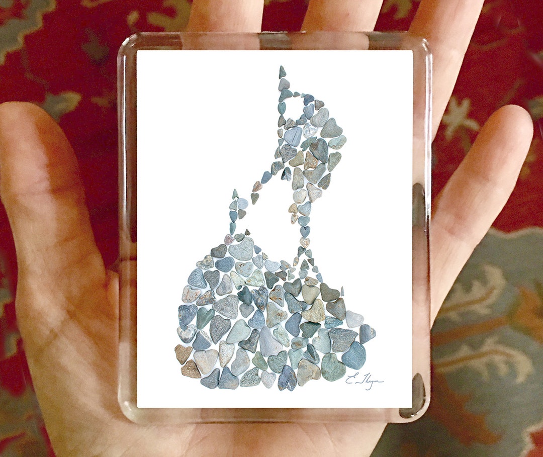 Block Island Magnet, Block Island Map Art, Block Island Gifts, Block ...