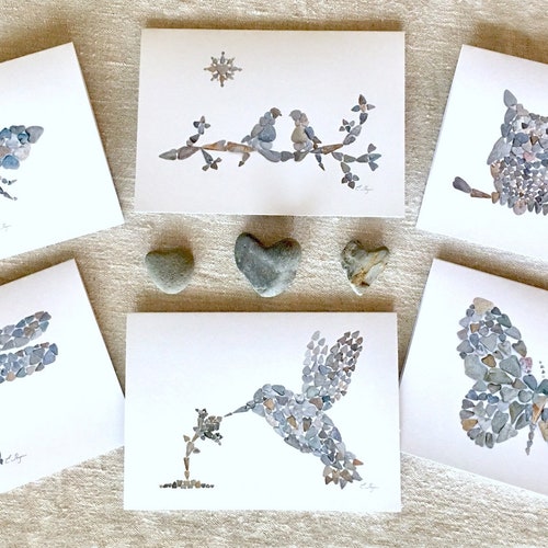 Nature Cards Nature Card Set Nature Love Cards Hummingbird | Etsy