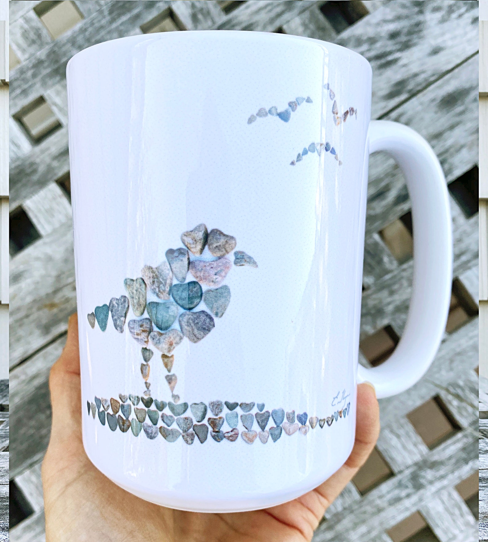 Seashore Mugs Coastal Mug Set Beach Mug Set Starfish Mug | Etsy