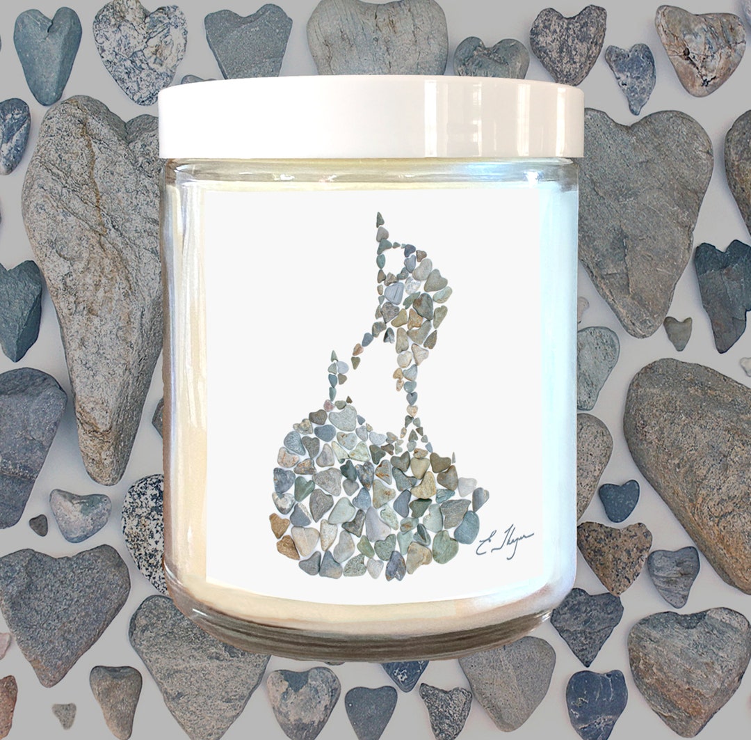 Block Island Candle, Block Island Gifts, Block Island Map Art, Block ...
