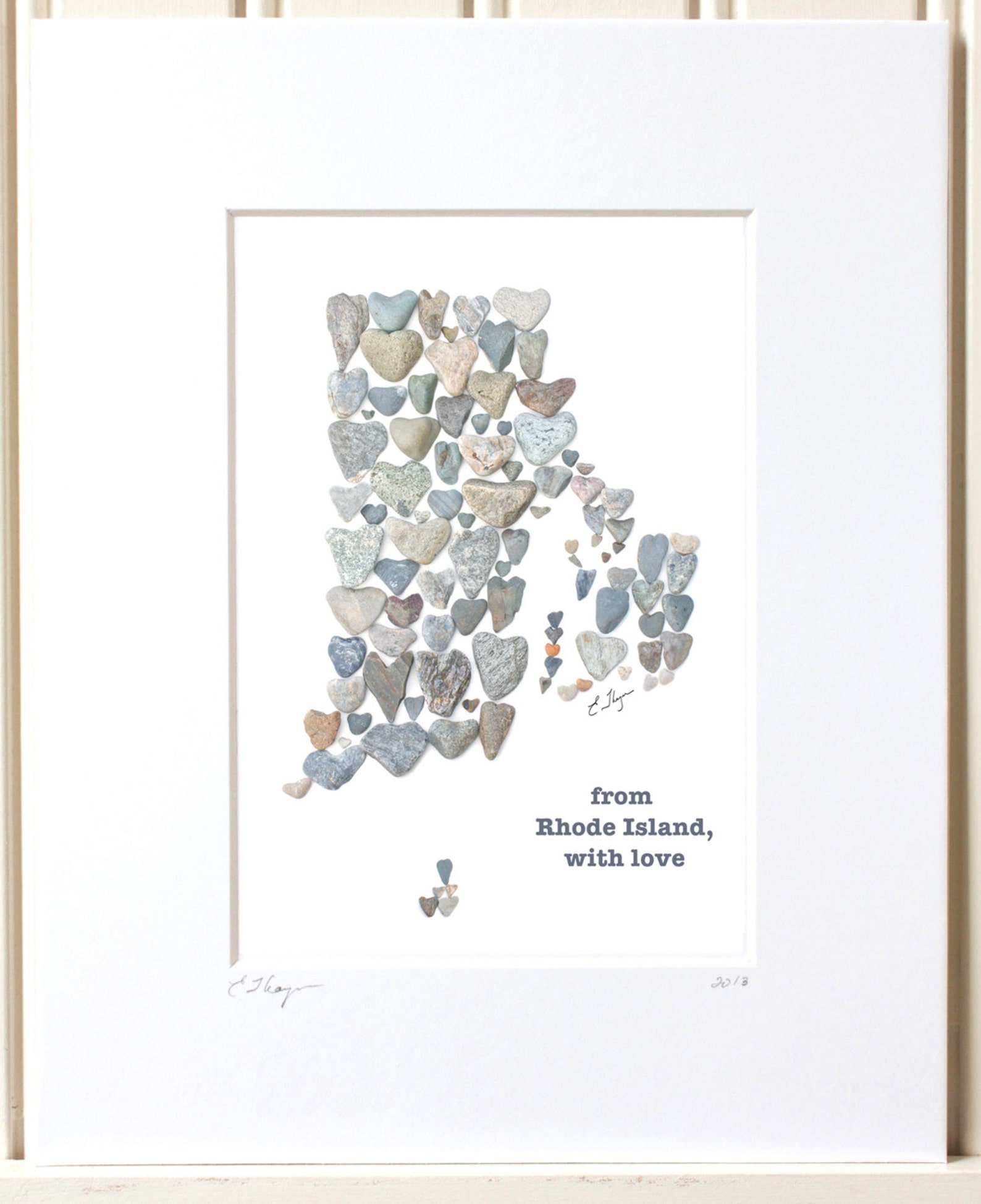 Rhode Island Map Art Rhode Island Wall Art Rhode Island | Etsy