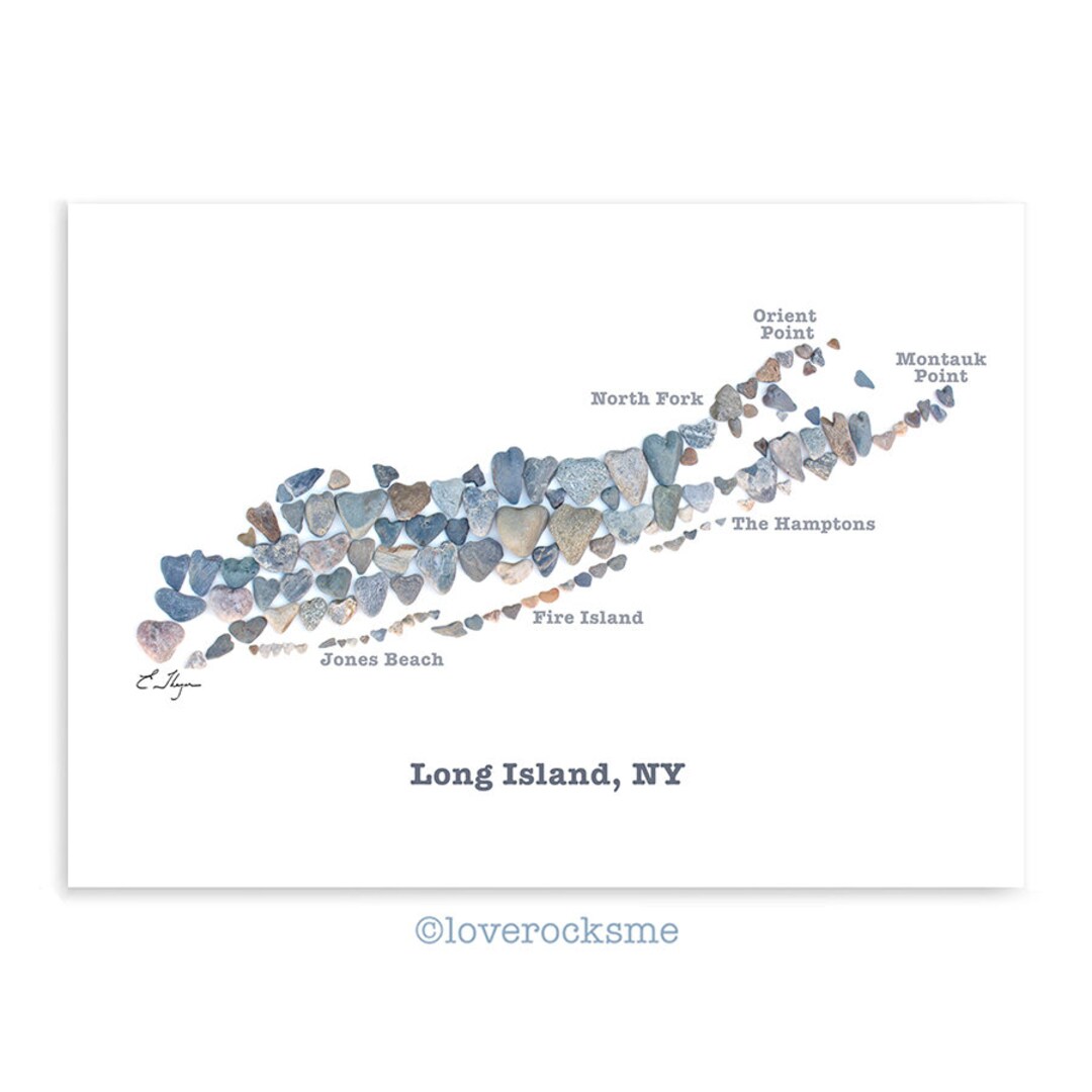 Long Island Card Long Island Love Long Island Wedding Card - Etsy