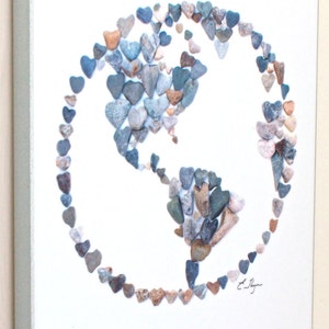 Globe Art, Map Art, Love Our Earth, Earth Day Art, Kids Room Decor ...
