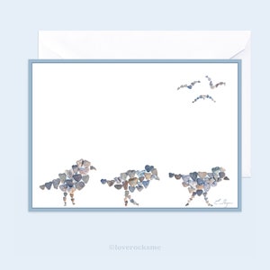Shorebirds Card, Sandpipers Card, Piping Plover Card, Shorebird Art ...