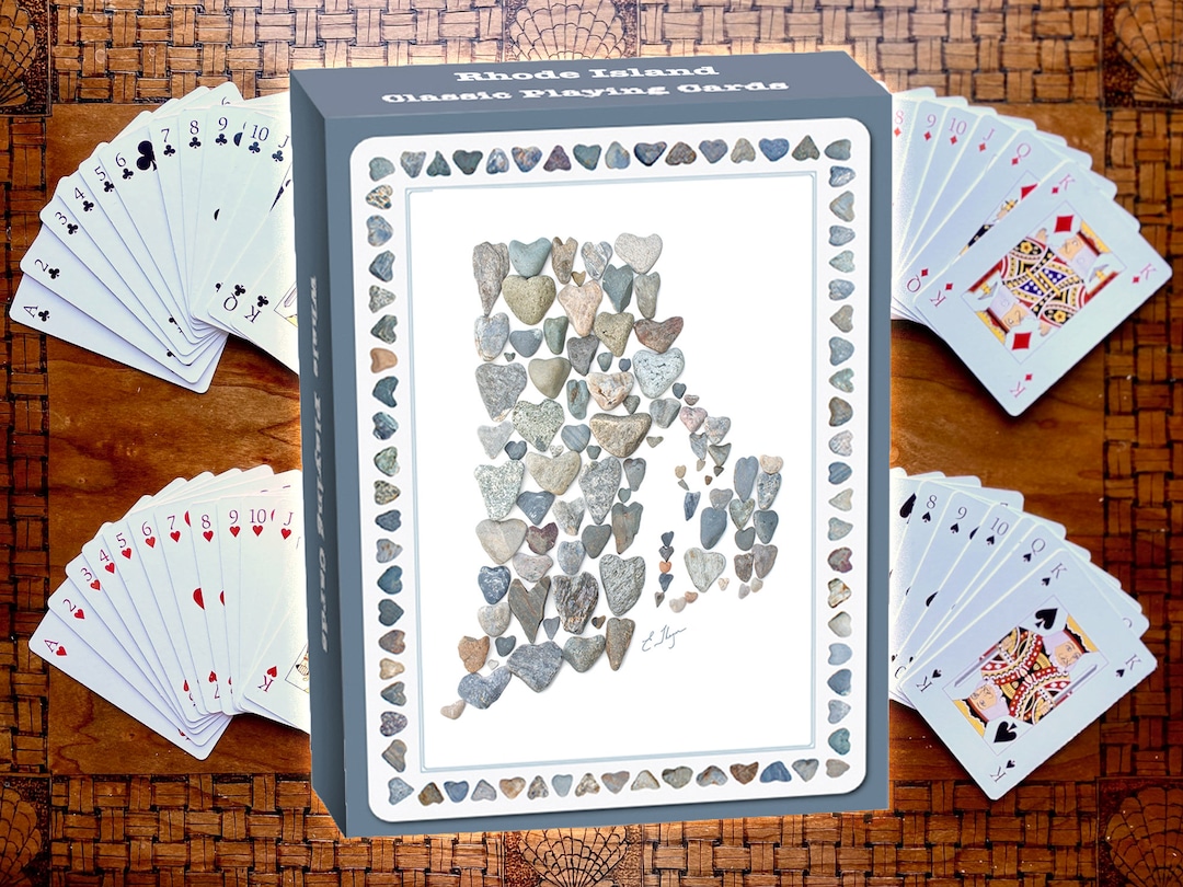 Rhode Island Playing Cards, Rhode Island Card Deck, Rhode Island Map ...