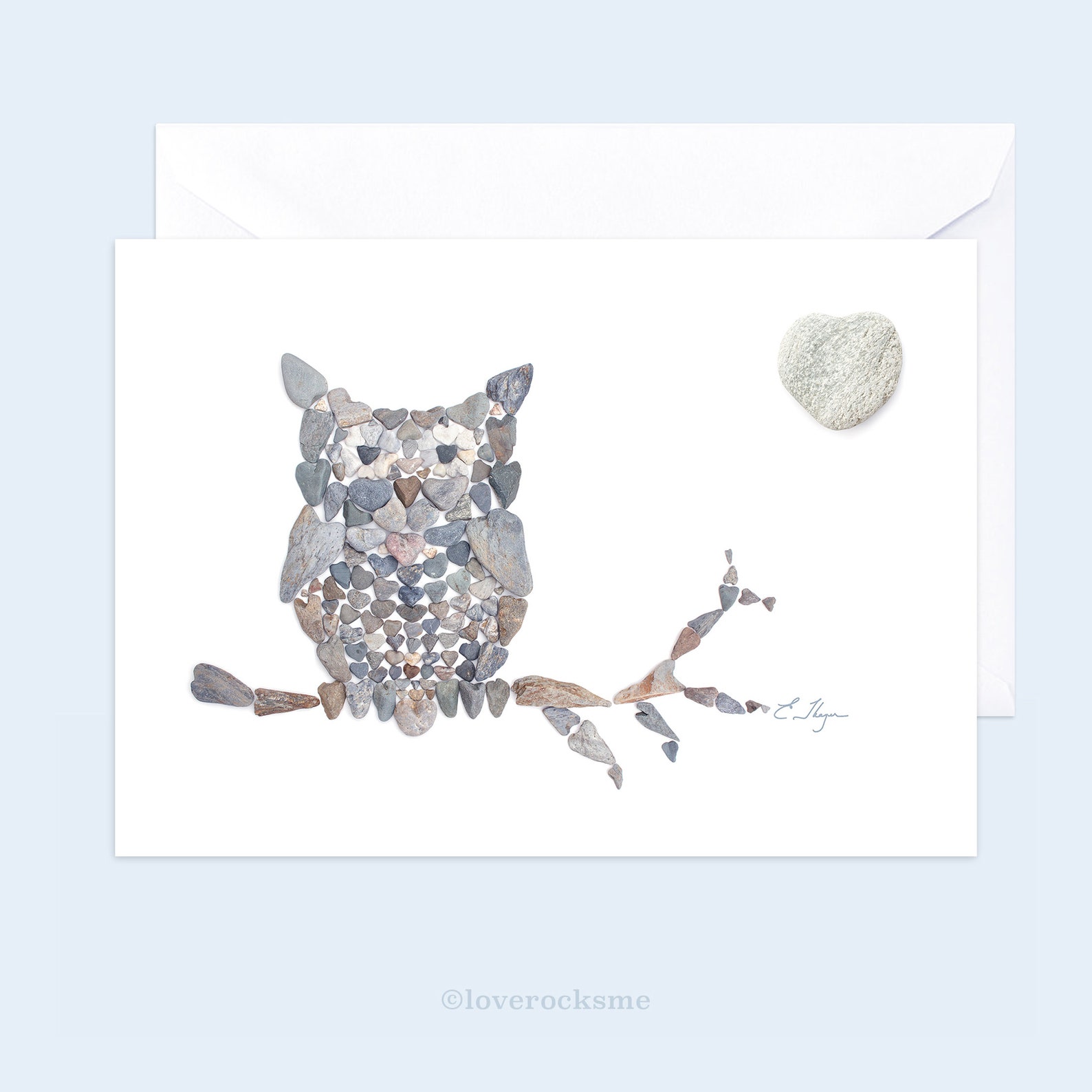 Owl Card, Who Loves You Card, Wildlife Card, Owl Lover Card, Owl ...