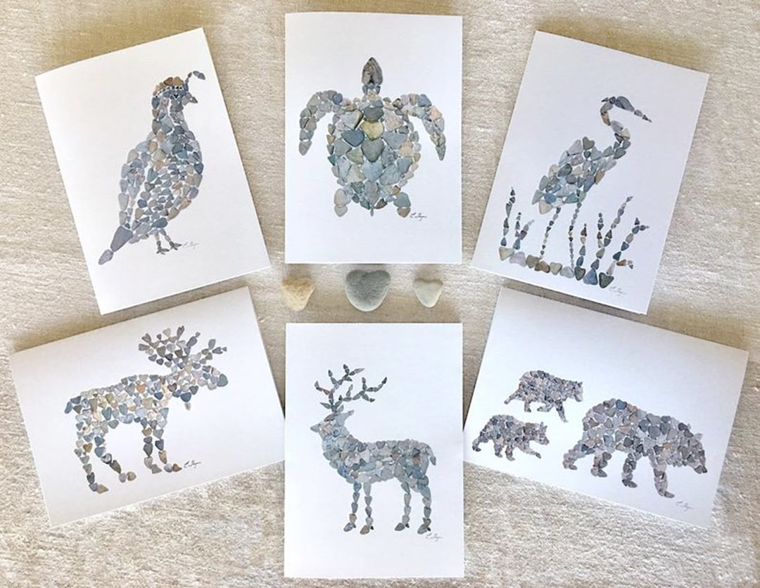 Wildlife Cards, Wildlife Note Cards, Wildlife Card Set, Moose Card ...