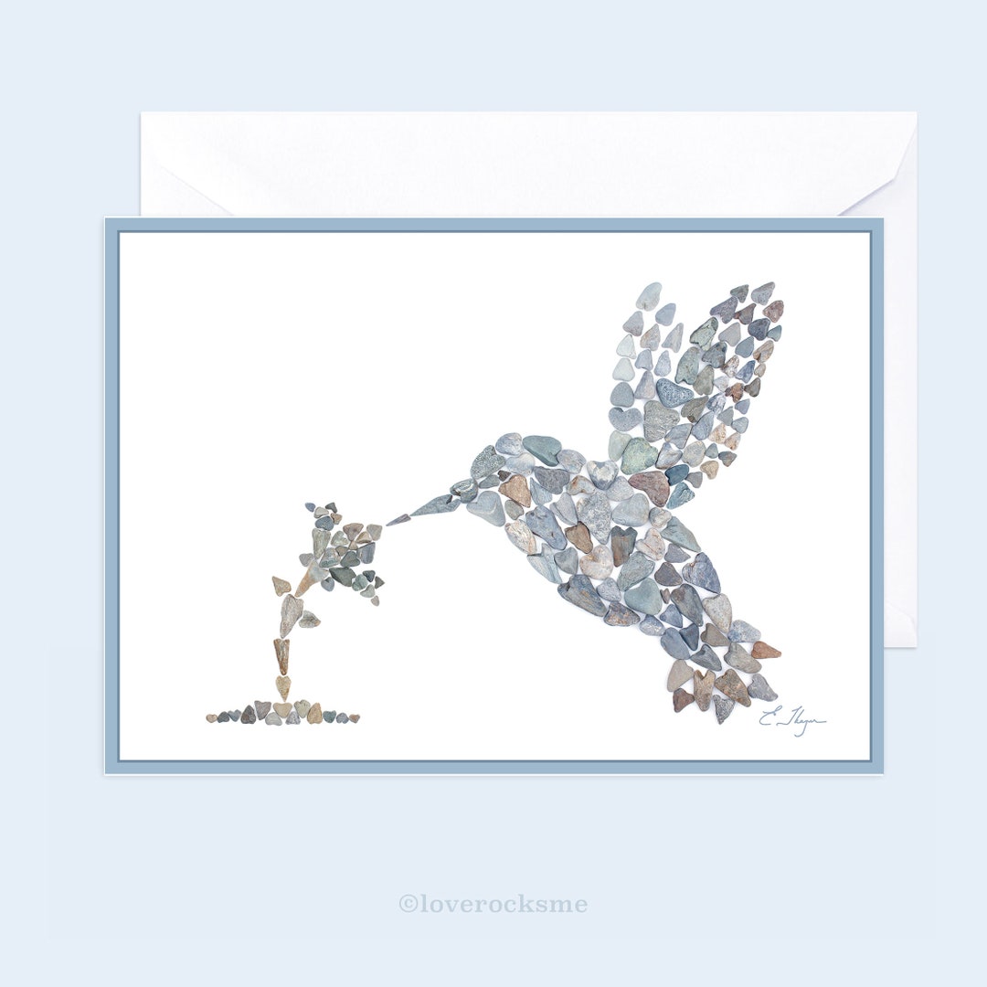 Hummingbird Card, Card for a Birder, Bird Lover Gift, Hummingbird ...