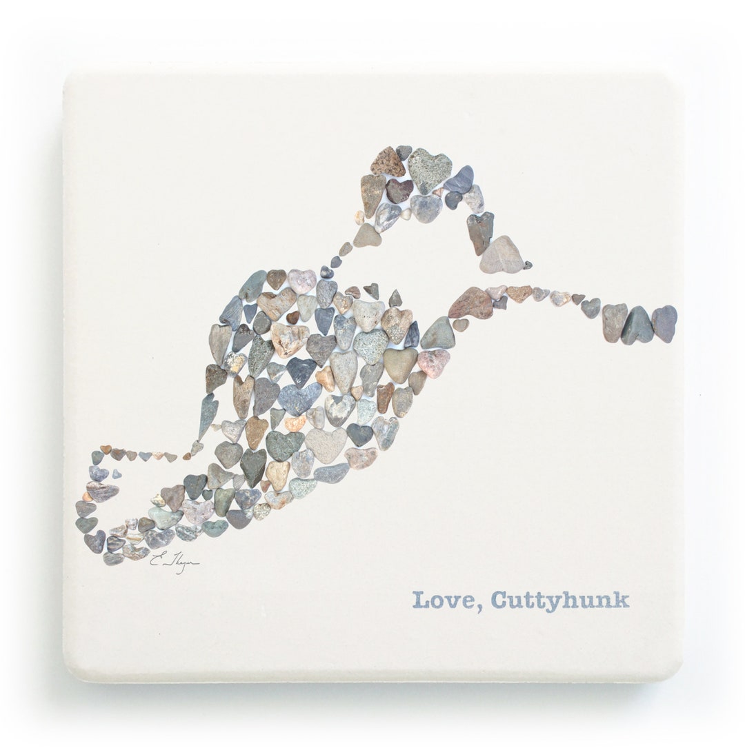 Cuttyhunk Coaster, Cuttyhunk Island Coaster, Cuttyhunk Gifts, Cuttyhunk ...