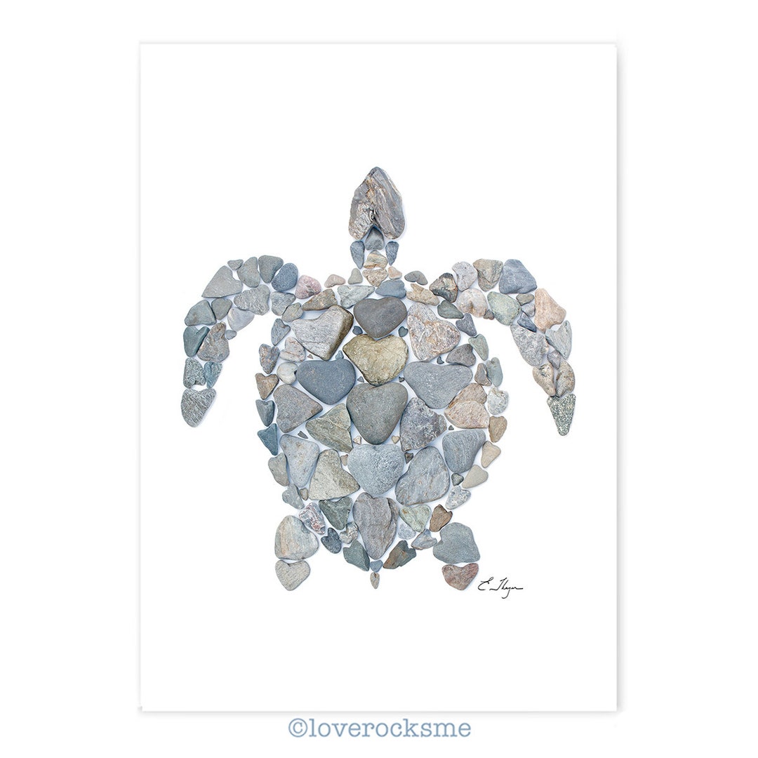 Turtle Card Sea Turtle Card Turtle Lovers Card Turtle Gift - Etsy