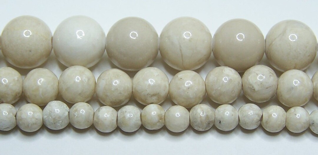 River Stone Beads 2mm-3mm-4mm-6mm-8mm-10mm-12mm-14mm Real Stone 15.5 ...