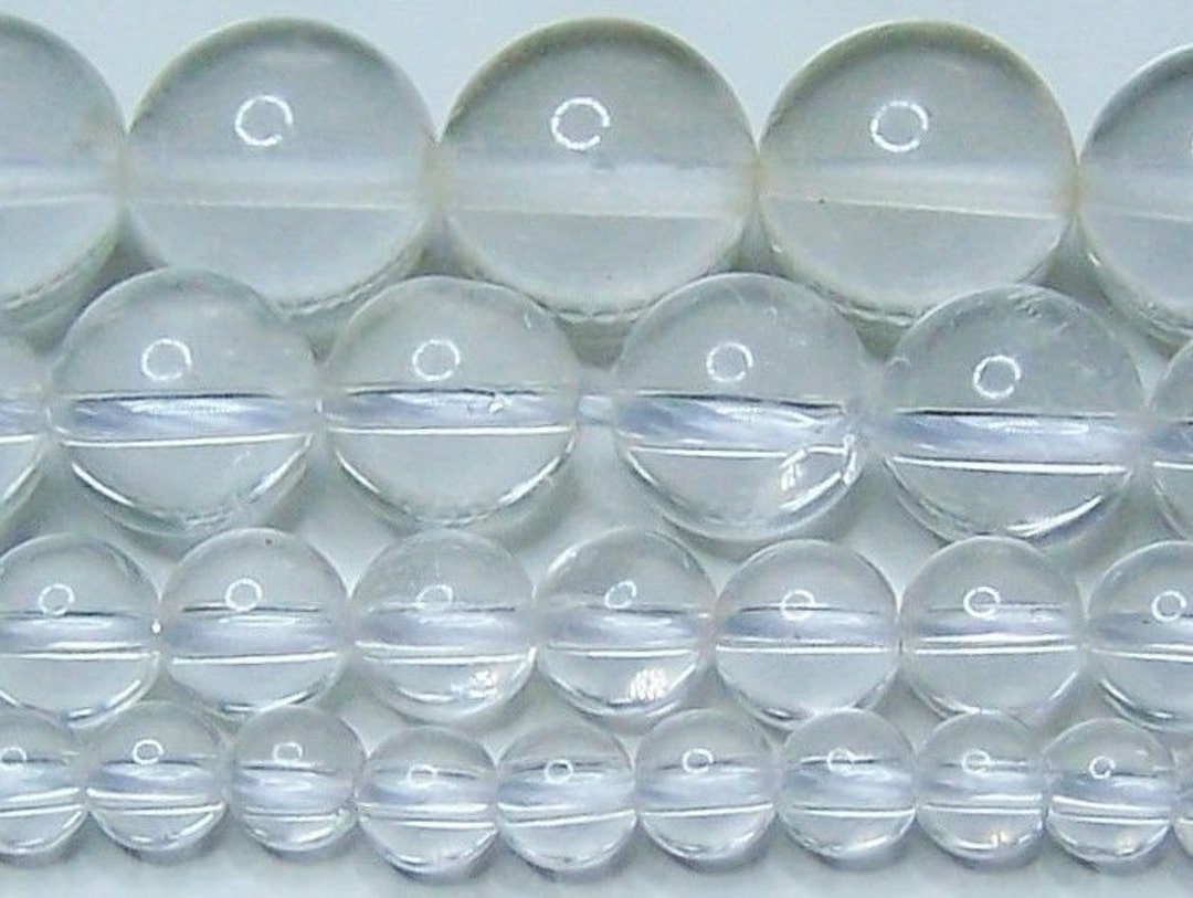 Natural Clear Quartz Crystal Beads 2mm-3mm-4mm-6mm-8mm-10mm-12mm-14mm ...
