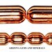 Real Copper Barrel Corrugated Beads 4.7mm X 6.5mm 100-200-500 PC. 6.2mm ...