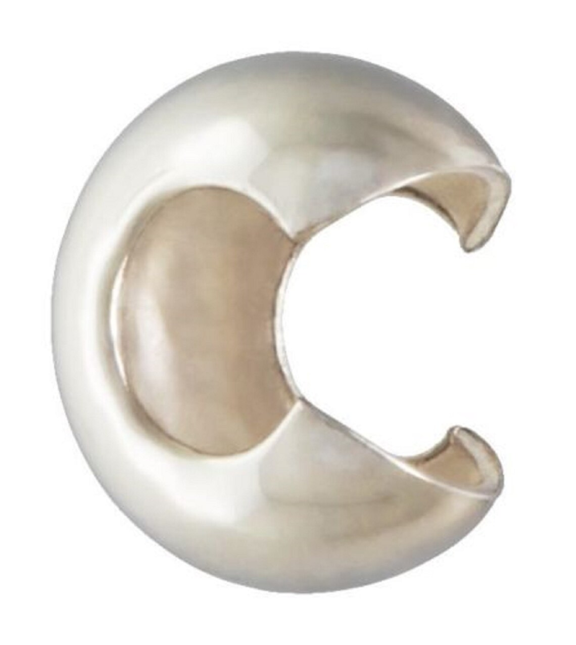 Sterling Silver .925 Crimp Covers Size 3mm & 4mm Quantity | Etsy