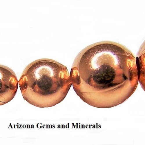 Genuine Copper 3mm Round Beads 100 Pieces - Etsy