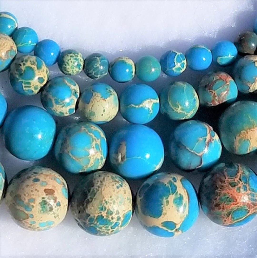 Impression Jasper 4mm, 6mm, 8mm, 10mm Round Beads AAA High Quality FREE ...