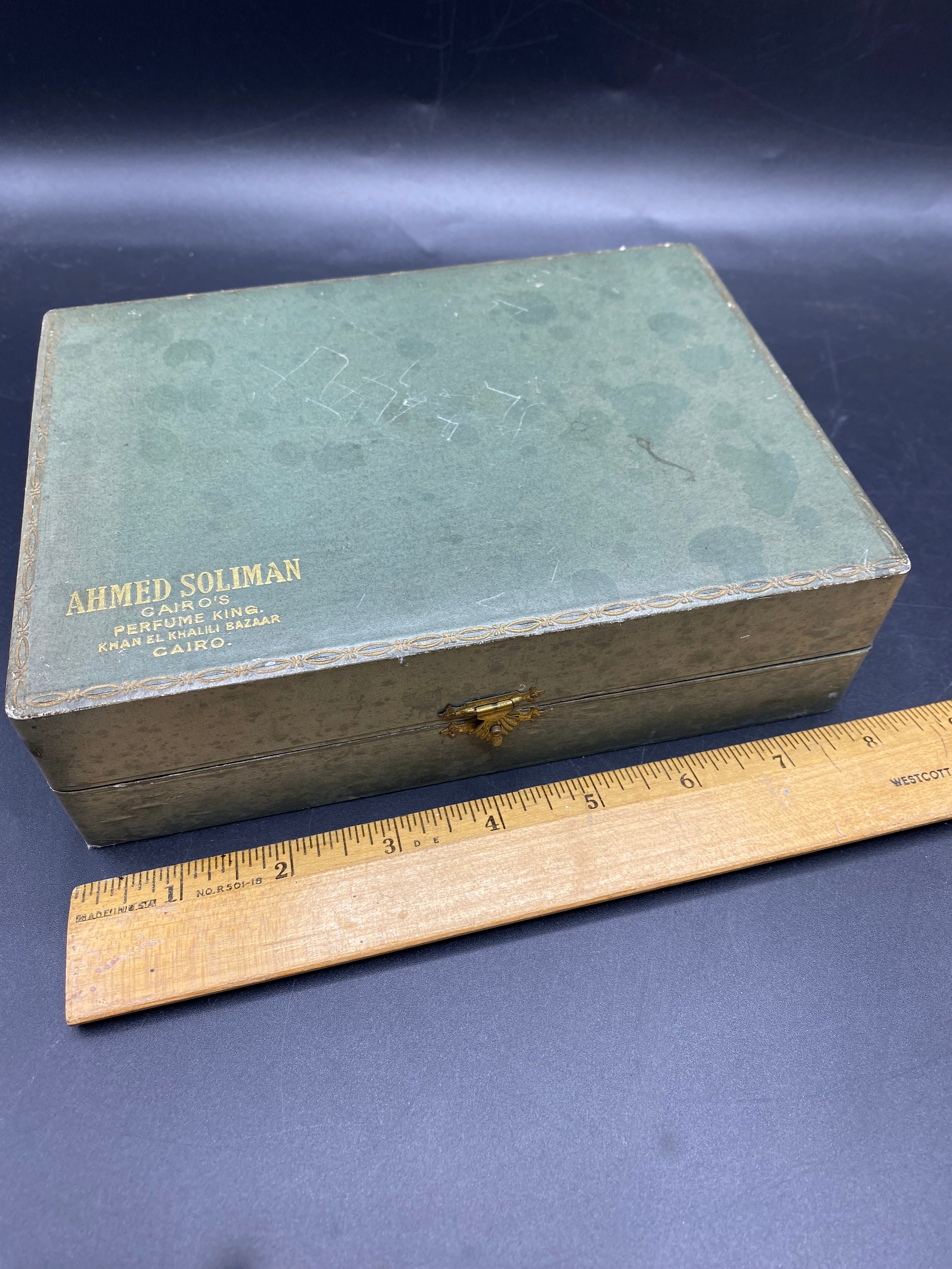 Perfume Set Very RARE 1920's Egyptian Ahmed Soliman 3 Bottles in ...