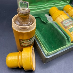 Perfume Set Very RARE 1920's Egyptian Ahmed Soliman 3 Bottles in ...