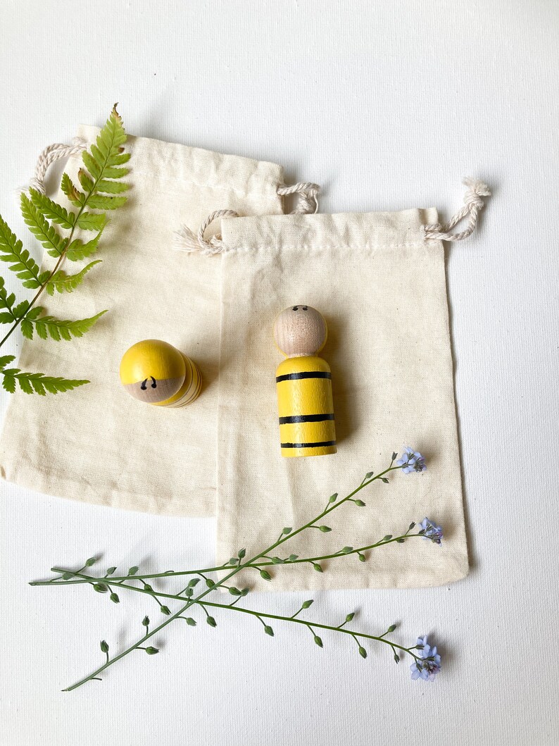 Wooden Peg Honeybee, Wooden Peg Honey Bee, Wooden Bee, Wooden Peg ...