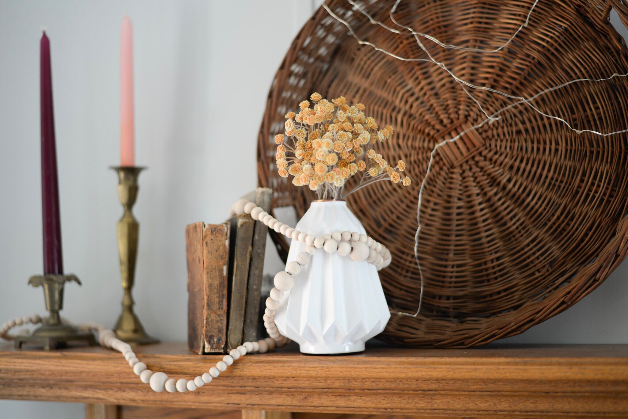 Farmhouse Garland, Boho Garland, Minimal Garland, Baby Neutral Nursery ...