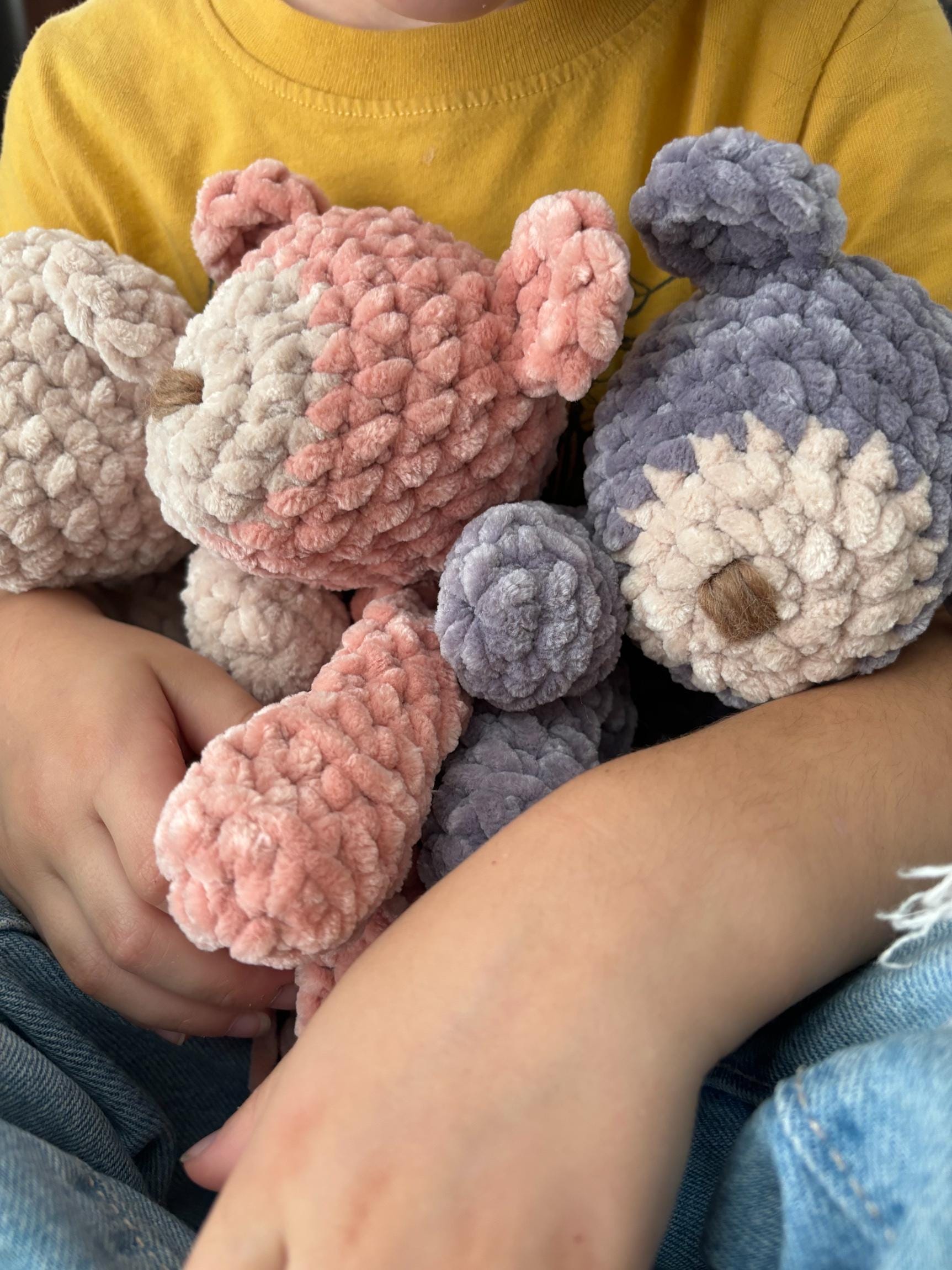 Crochet Lovey, Crochet Bear, Raven Jade, Bitty Teddy Bear, Crochet ...