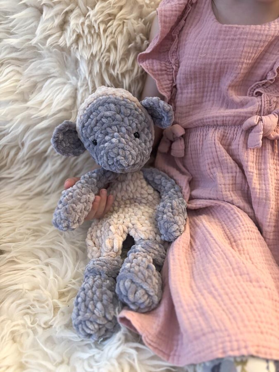 Made to Order.mama Made Mini, Sheep Lovey. Knotted Lovey. Lettie Lamb ...