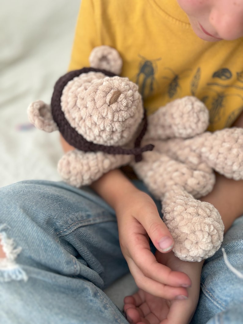Crochet Lovey, Crochet Bear, Raven Jade, Bitty Teddy Bear, Crochet ...