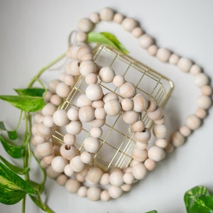 Farmhouse Garland, Boho Garland, Minimal Garland, Baby Neutral Nursery ...